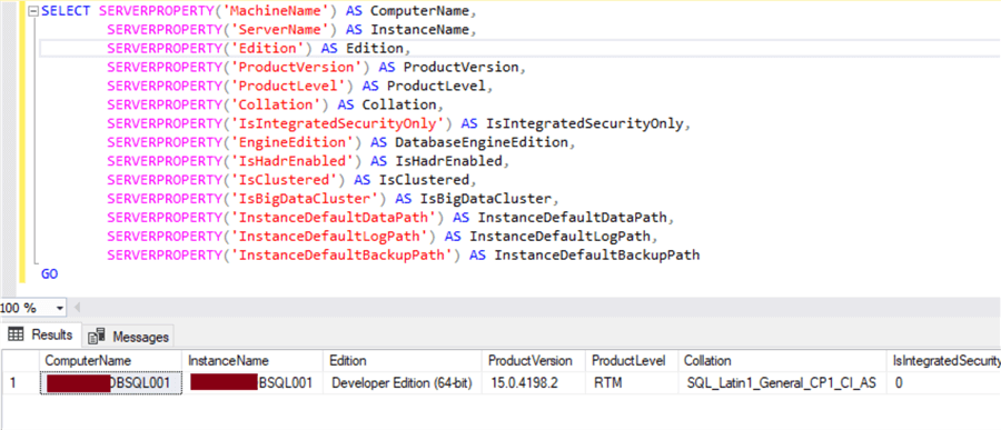 Функции метаданных в Sql Server и примеры их использования Sql Ex Blog
